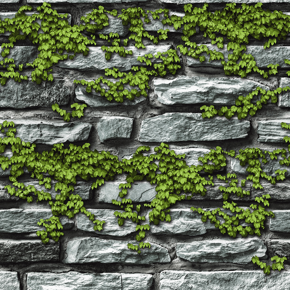 PVC Vinyl Wallpaper Modern Stone 3D Wall Paper