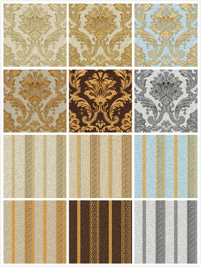 Vinyl Wallpaper High Quality Wall Paper PVC Wallpaper